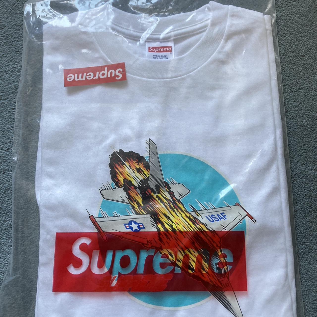 SUPREME JETS TEE ️ BRAND NEW WITH TAGS - Size... - Depop