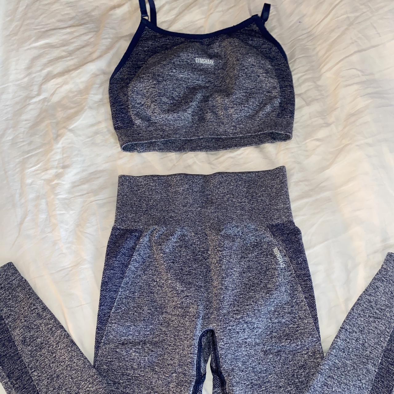 Brand new gymshark workout set. Leggings are an xs... - Depop