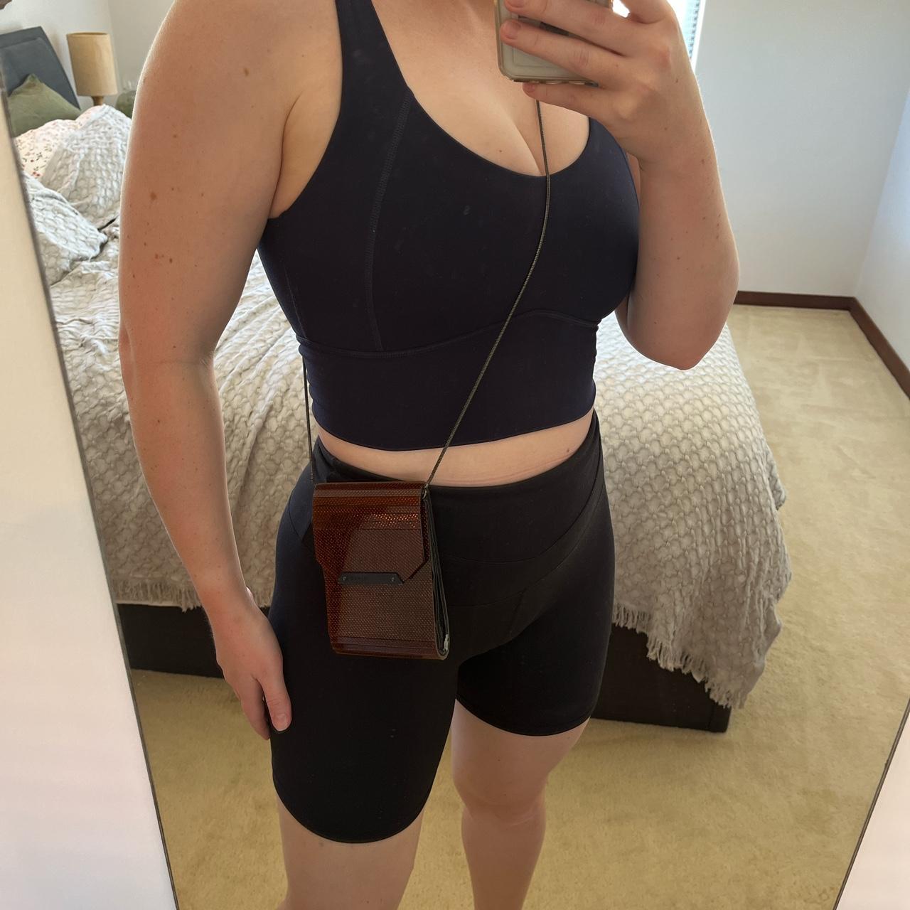 SUPER cute mimco Red Cross body bag Shimmery hard... - Depop