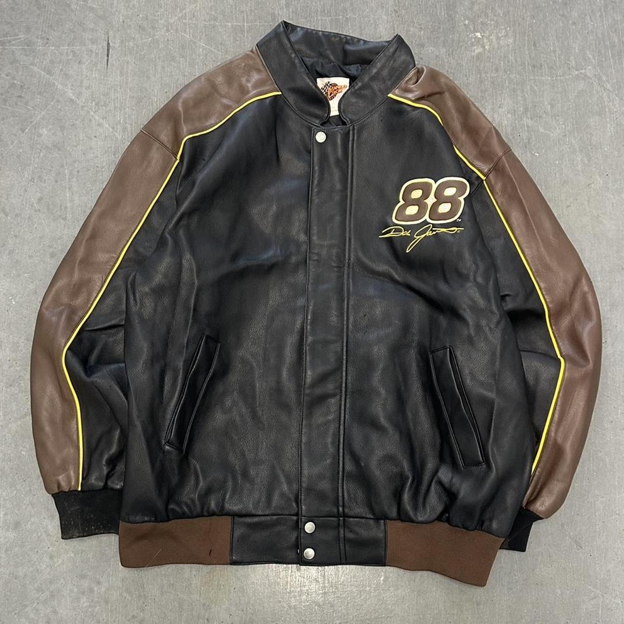 Vintage 90's Essential Black and Brown Leather UPS... | Depop