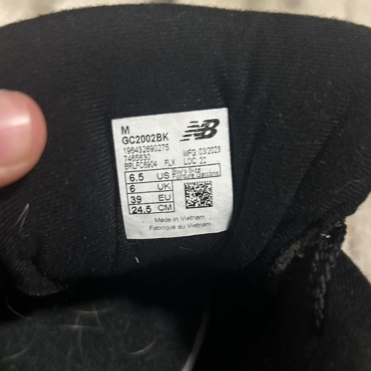 NEW BALANCE 2002r Black colorway good condition.... - Depop