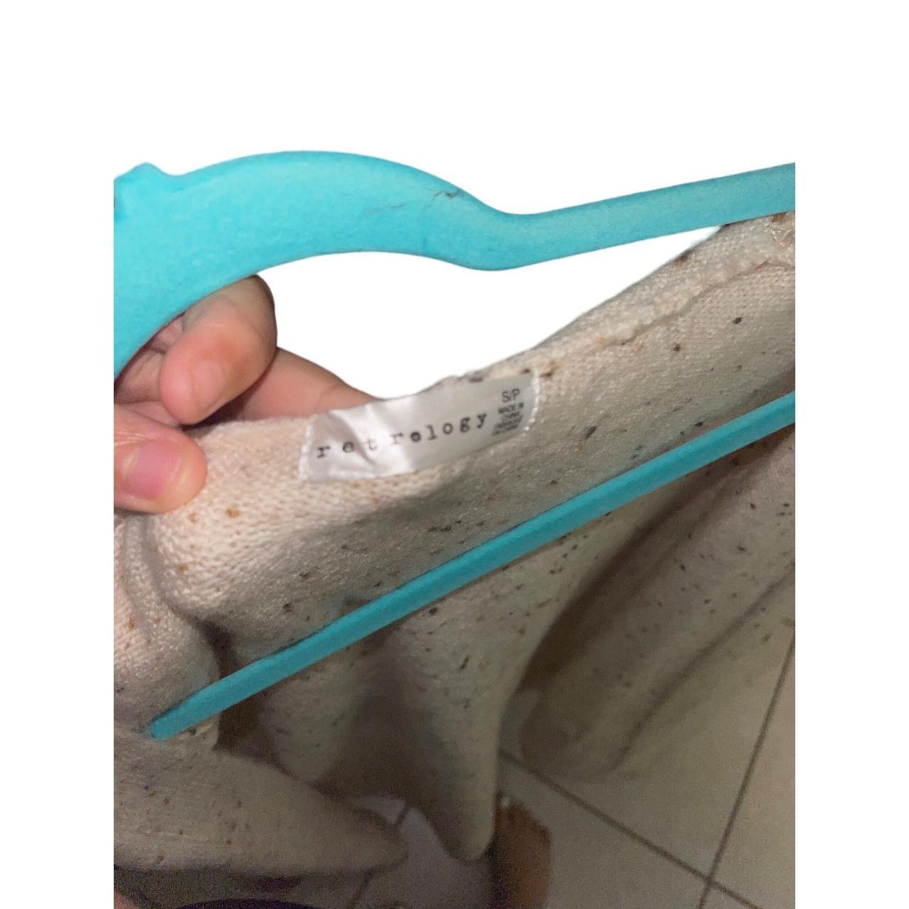 Retrology Womens Cardigan Cream Size Small Used in... - Depop