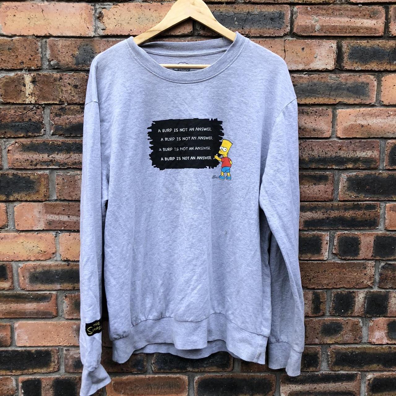 vintage simpsons merch, great condition, size... - Depop