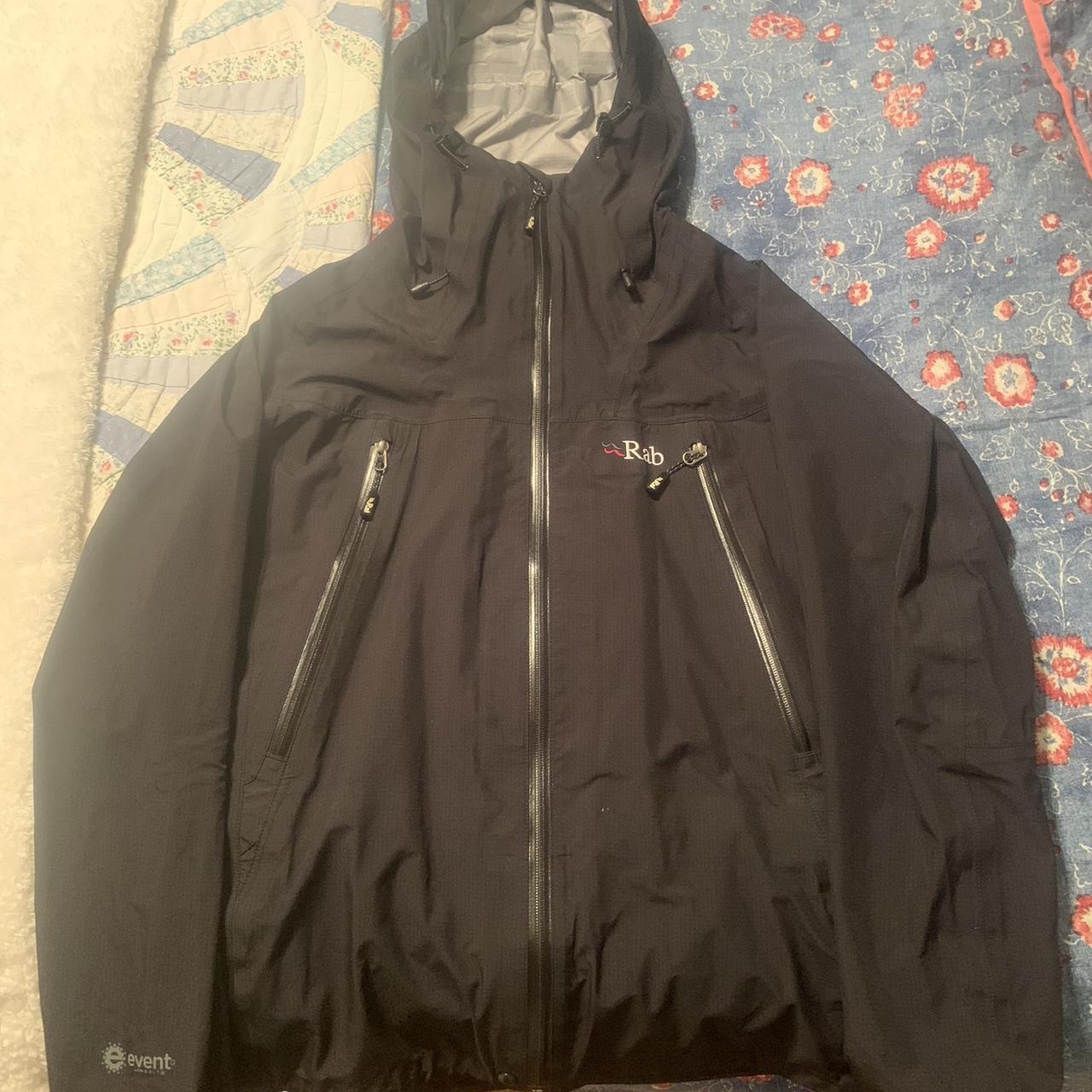 RAB water resistance rain jacket size M - Depop