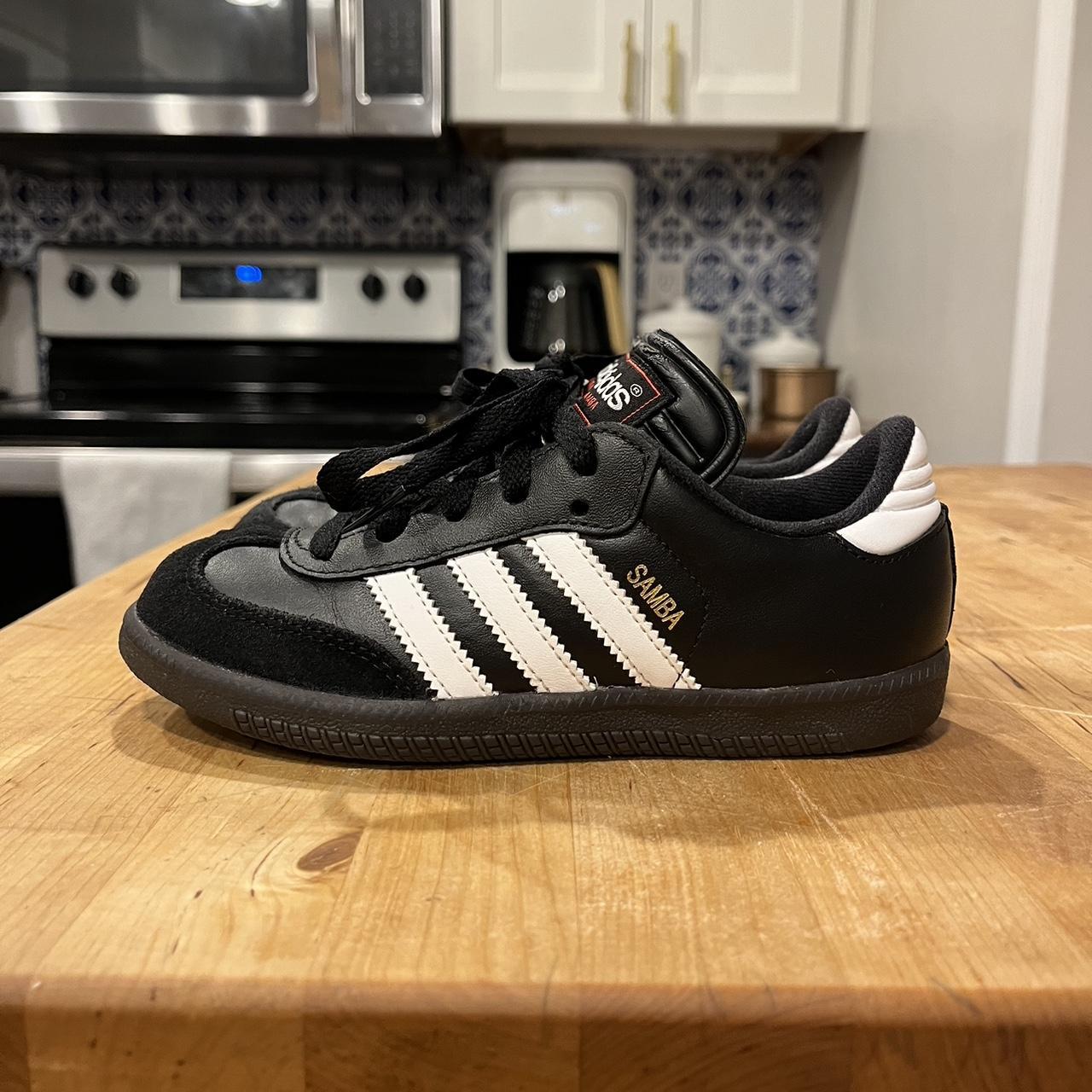 Adidas sambas size 1 Youth condition 9/10 - Depop
