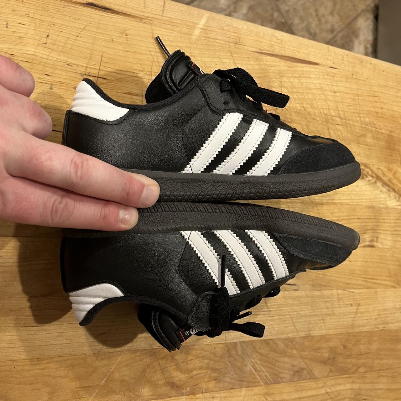 Adidas sambas size 1 Youth condition 9/10 - Depop