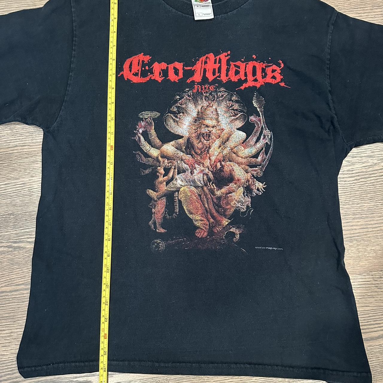 Original Cro Mags shirt purchased from the band at... - Depop