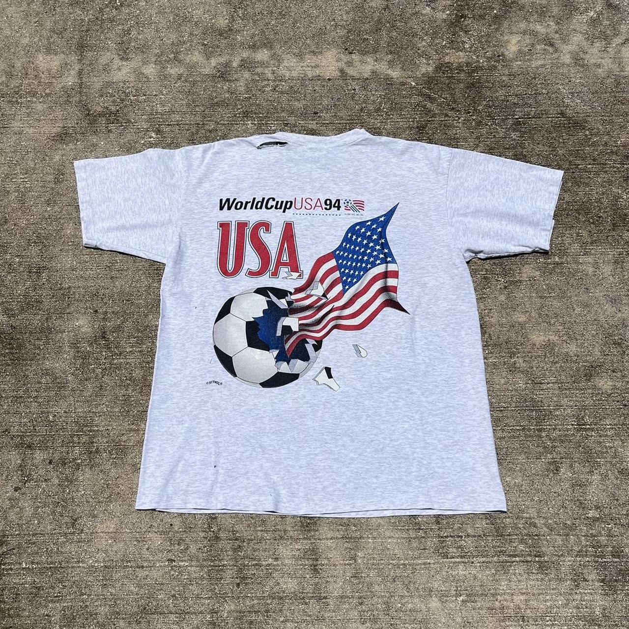 Nutmeg 1991 USA World Cup Shirt Size L ‘94 WC... - Depop