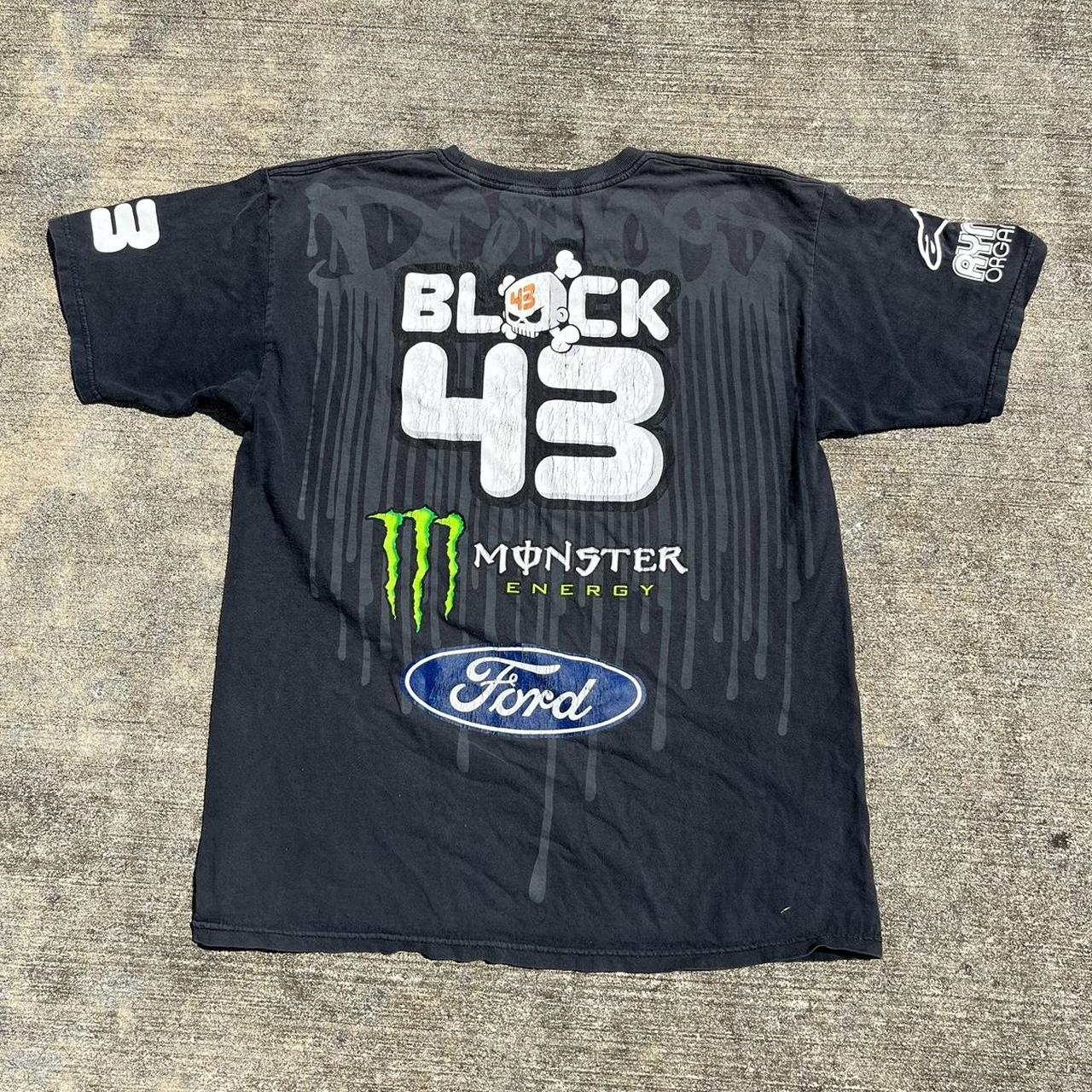 Vintage 2000s Ken Block DC Monster Energy Ford... - Depop