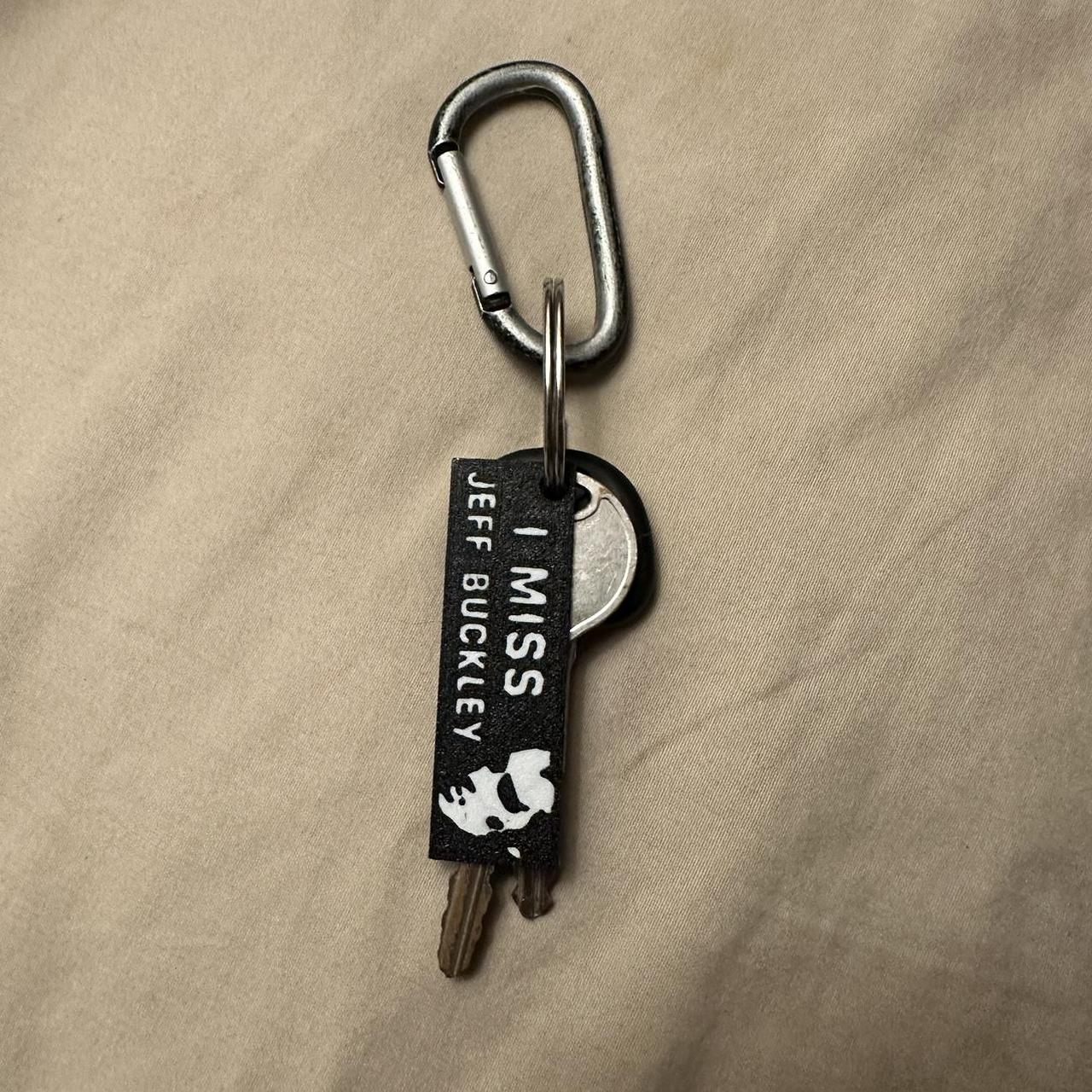 i miss jeff buckley key chain comes with key ring... | Depop