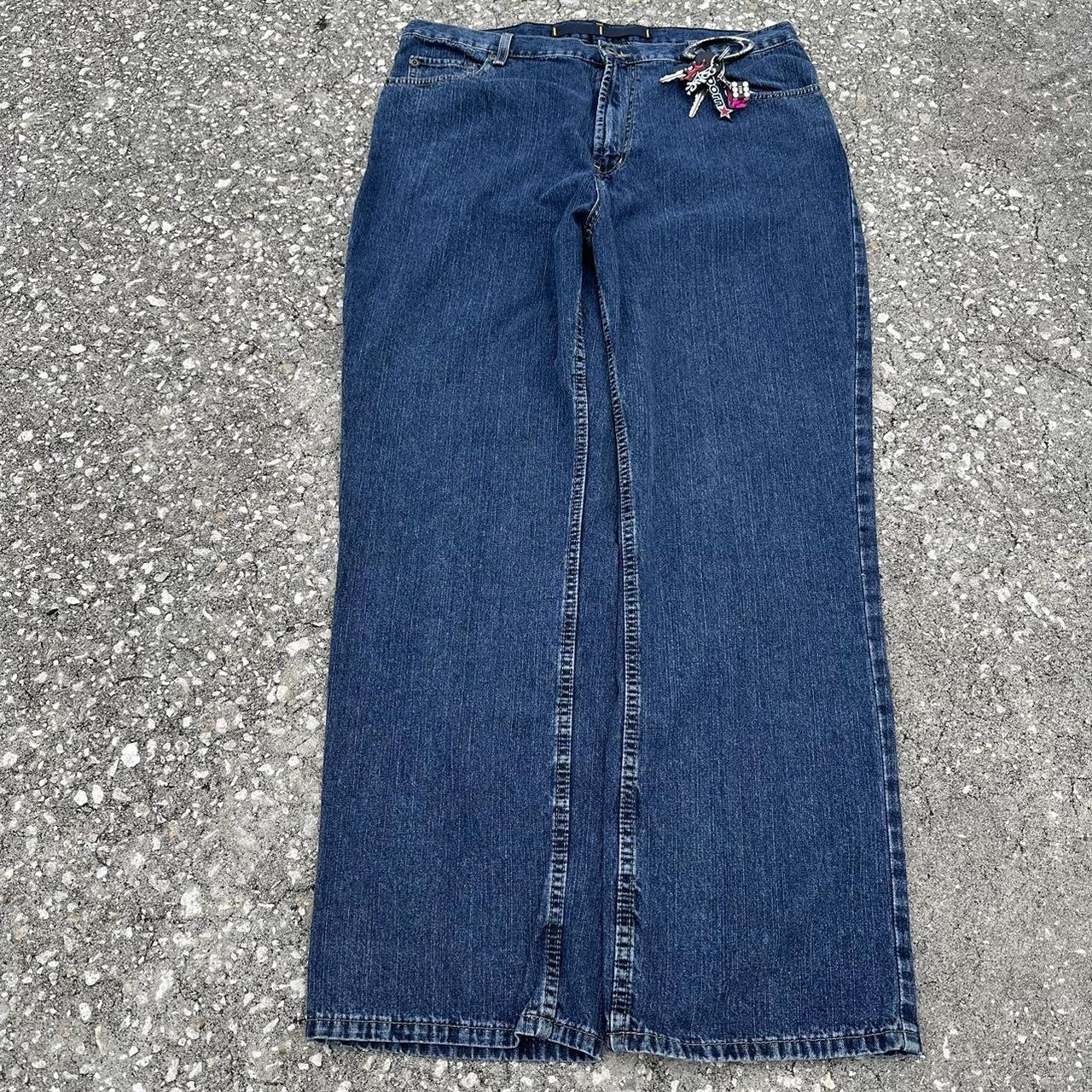 vintage nautica jeans 90s nautica “ brown tab “... - Depop