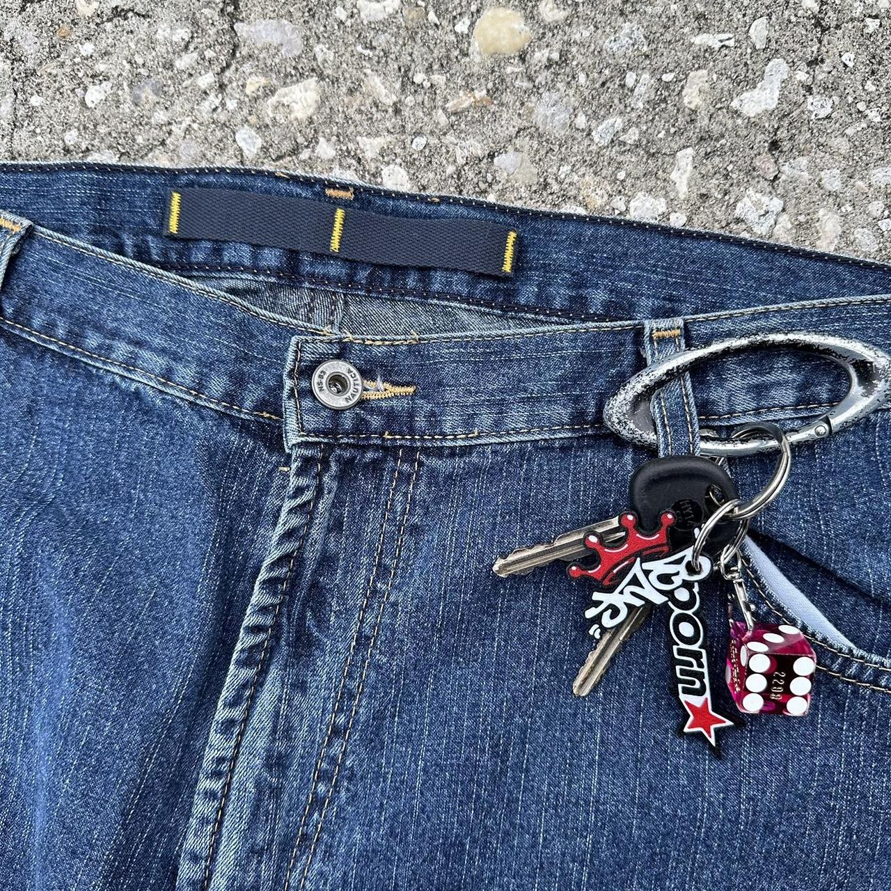 vintage nautica jeans 90s nautica “ brown tab “... - Depop