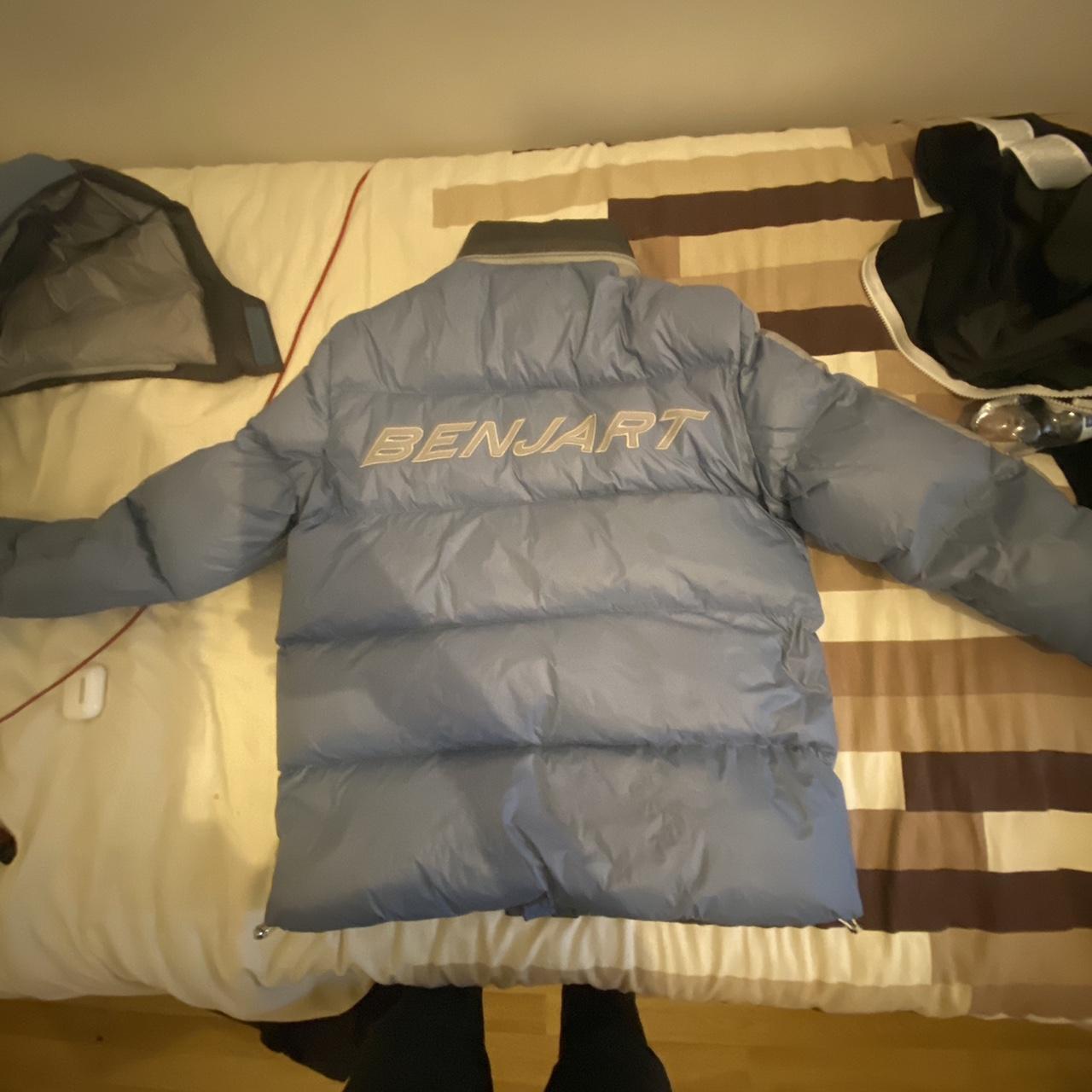 Benjart men’s puffer jacket - with removable... - Depop