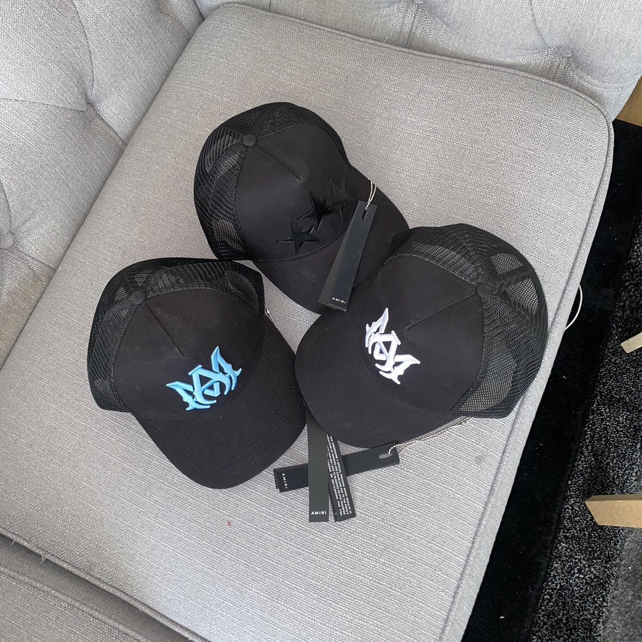 Amiri hats 100% authentic £200 for each hat One... - Depop