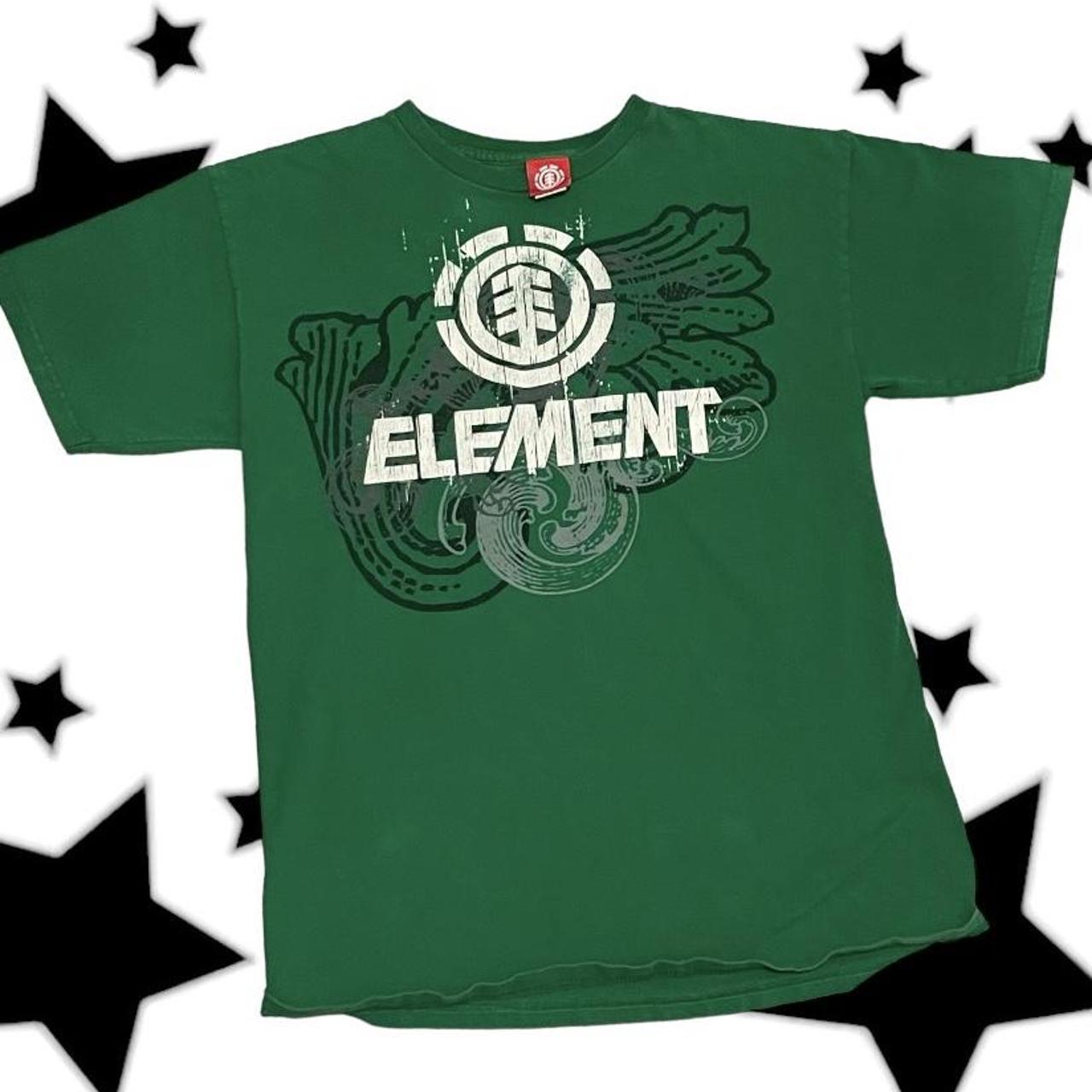 Element Men's Green Shirt | Depop