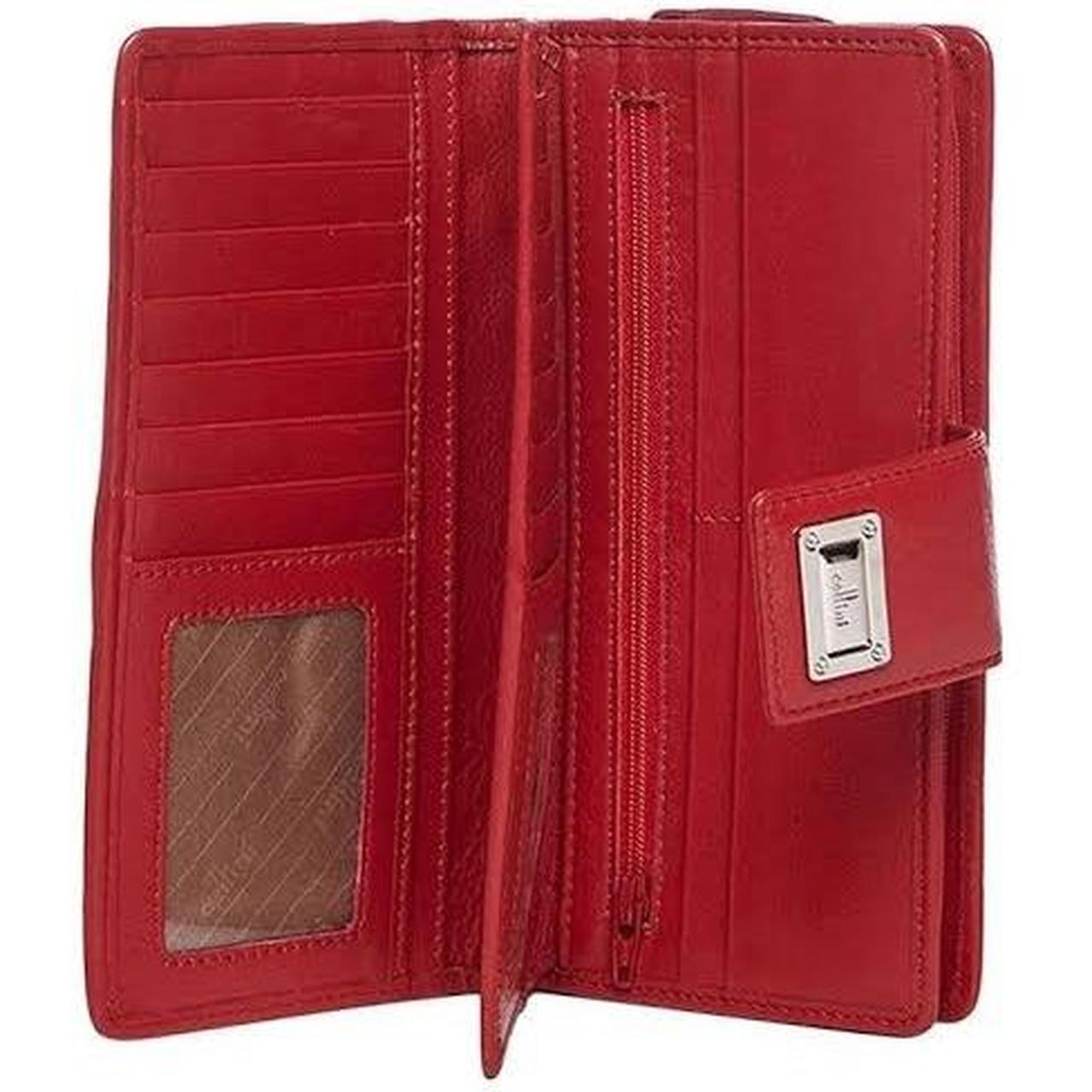 Cellini Assen long trifold wallet in Red ️ -... - Depop