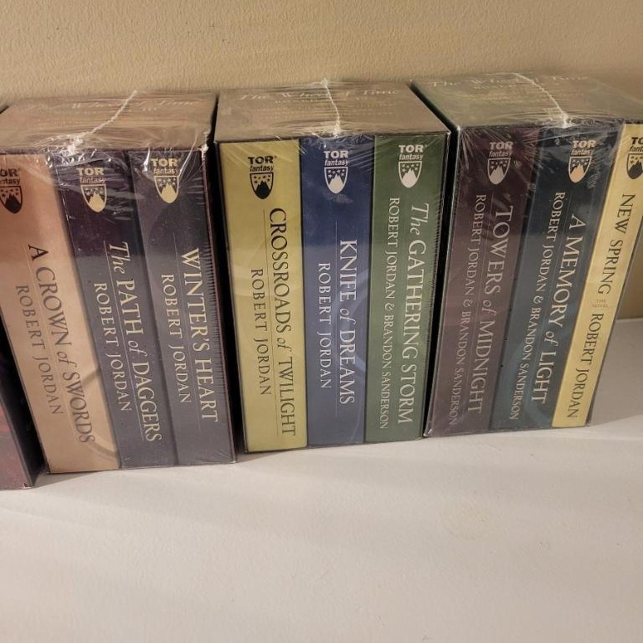 Robert Jordan wheel of time books (collection of 15) - Depop