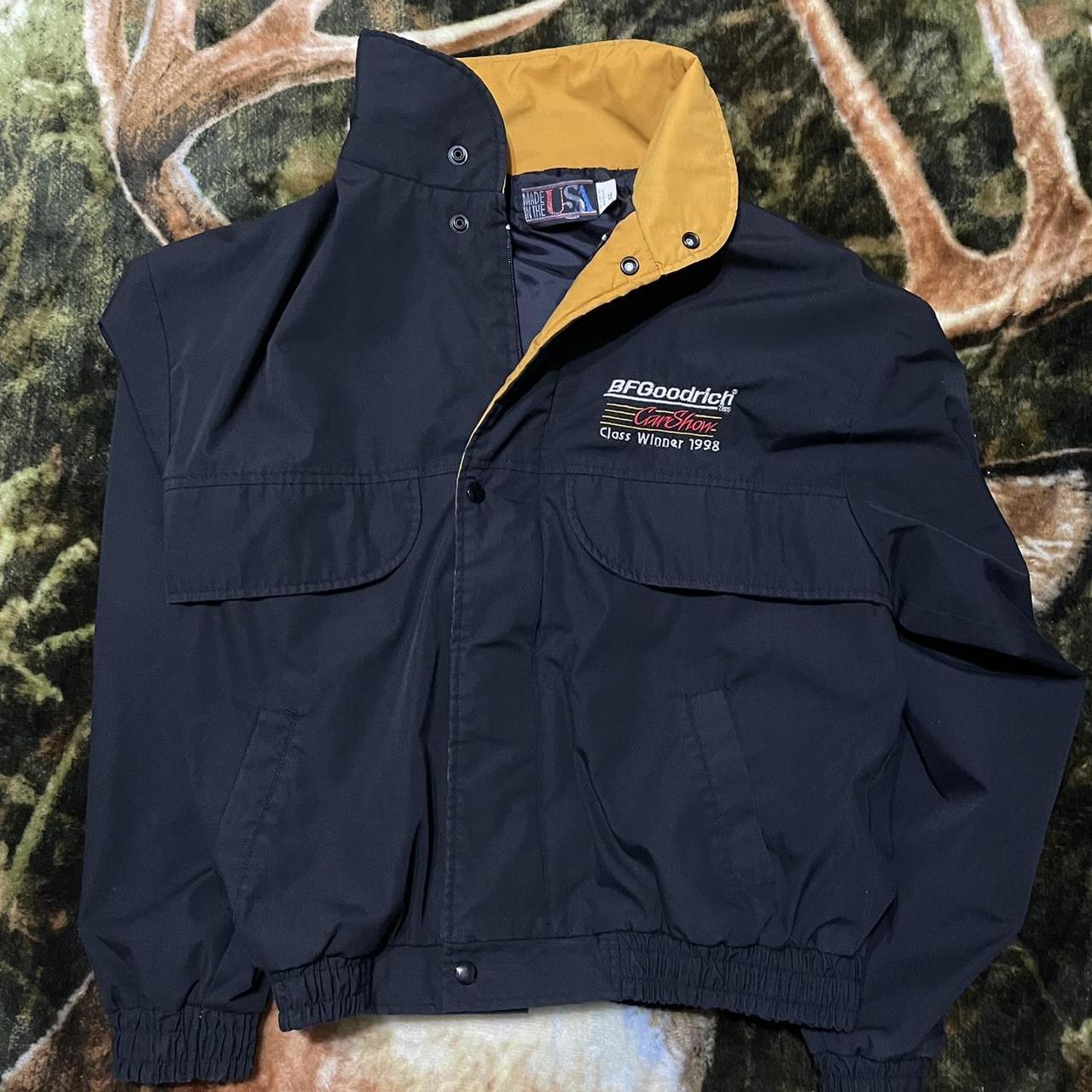 USA Pro Men's Black and Yellow Jacket | Depop