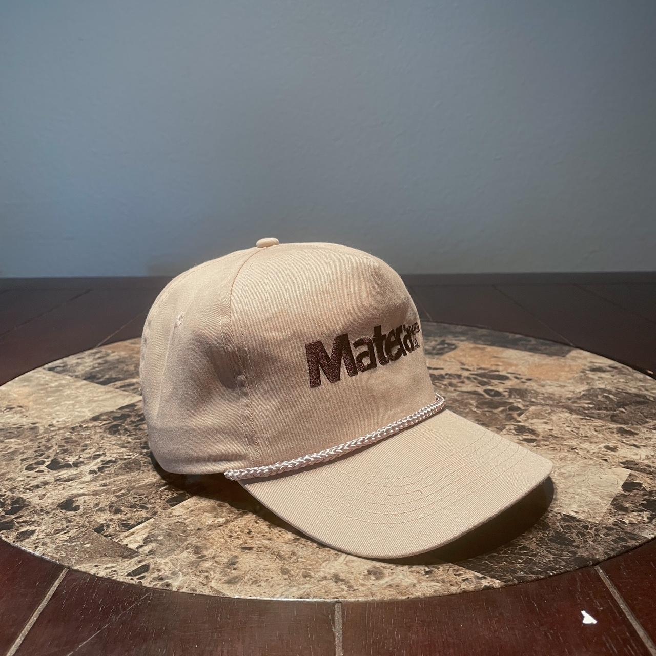 Restored Vintage Matera Paper Co. trucker hat - Depop