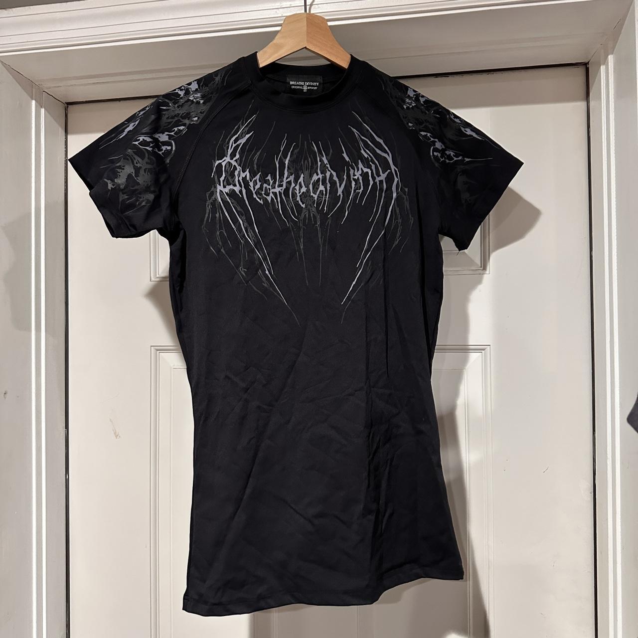 breathe divinity compression tee like new could fit... | Depop