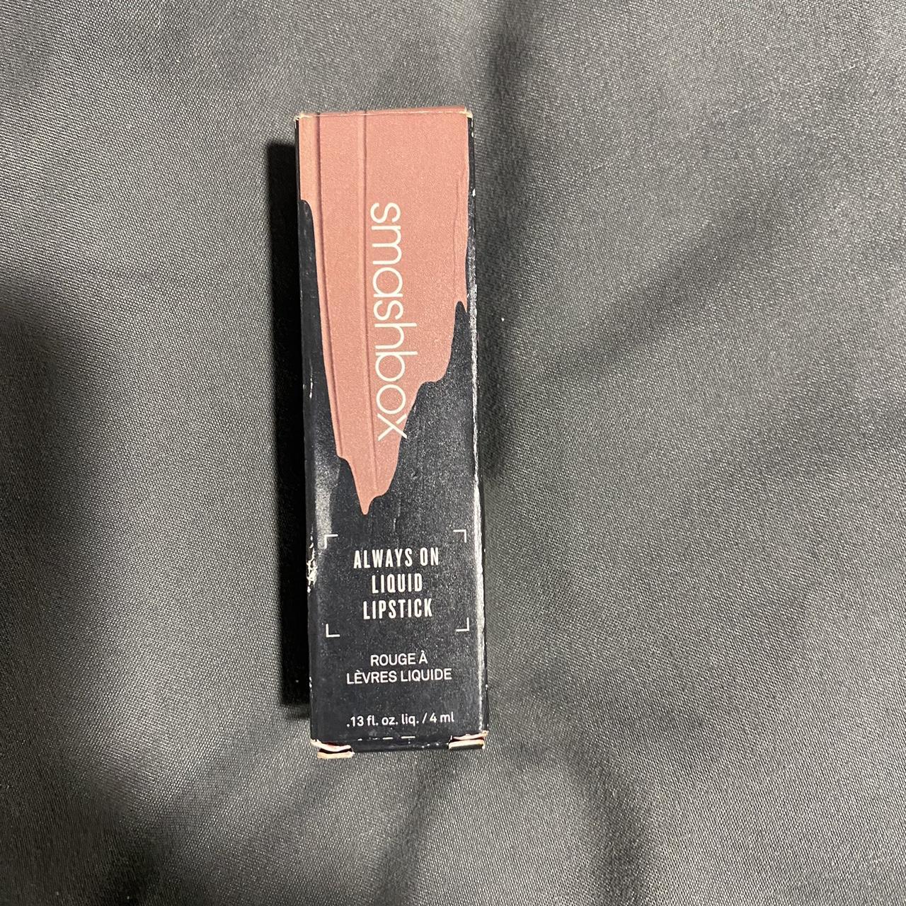 Smash box liquid lipstick Fair game - pinky nude... - Depop