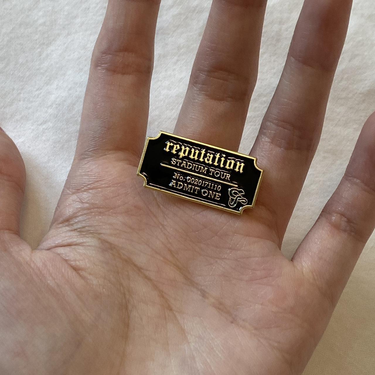 Taylor Swift Reputation Enamel Pins - reputation... - Depop