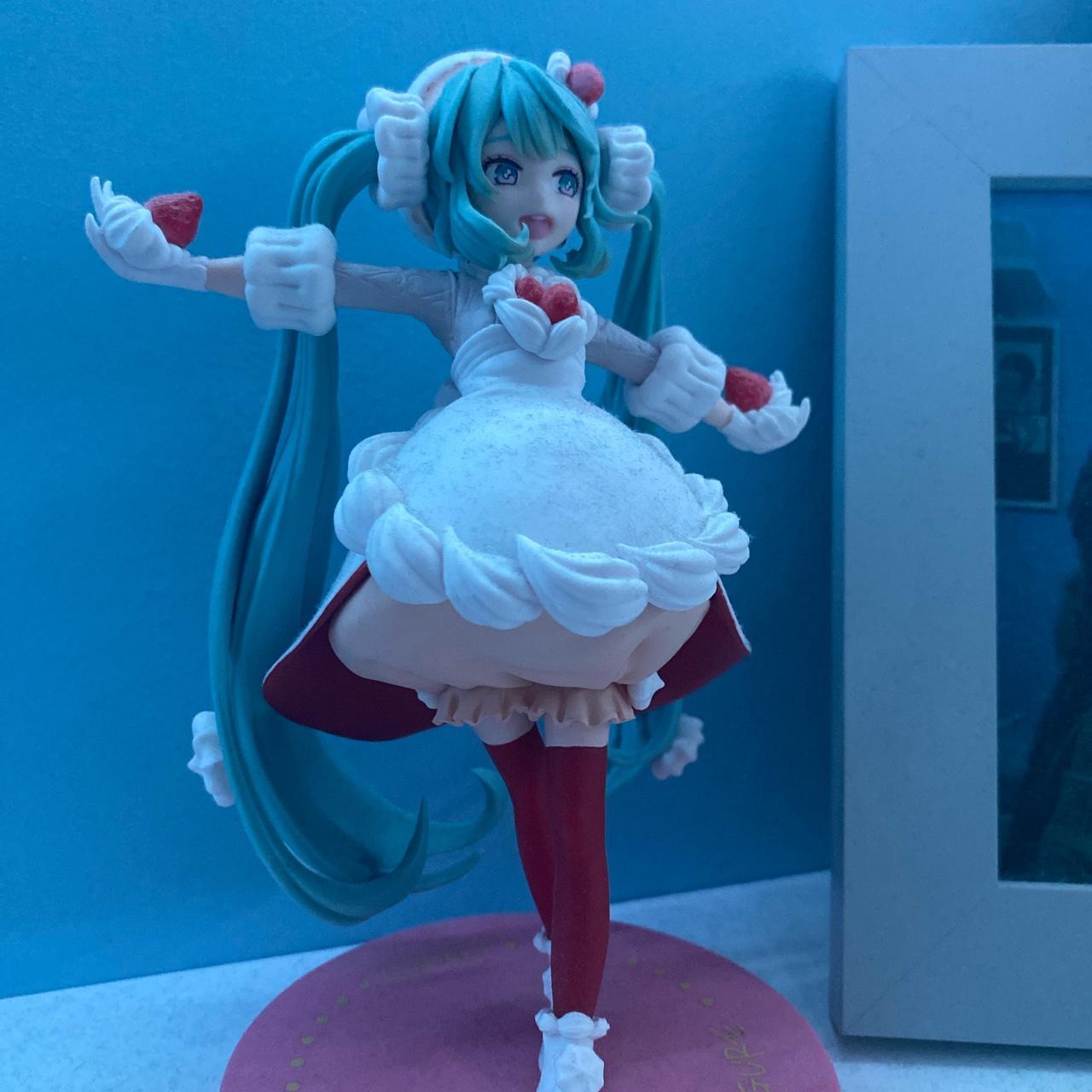 hatsune miku strawberry shortcake figure... - Depop
