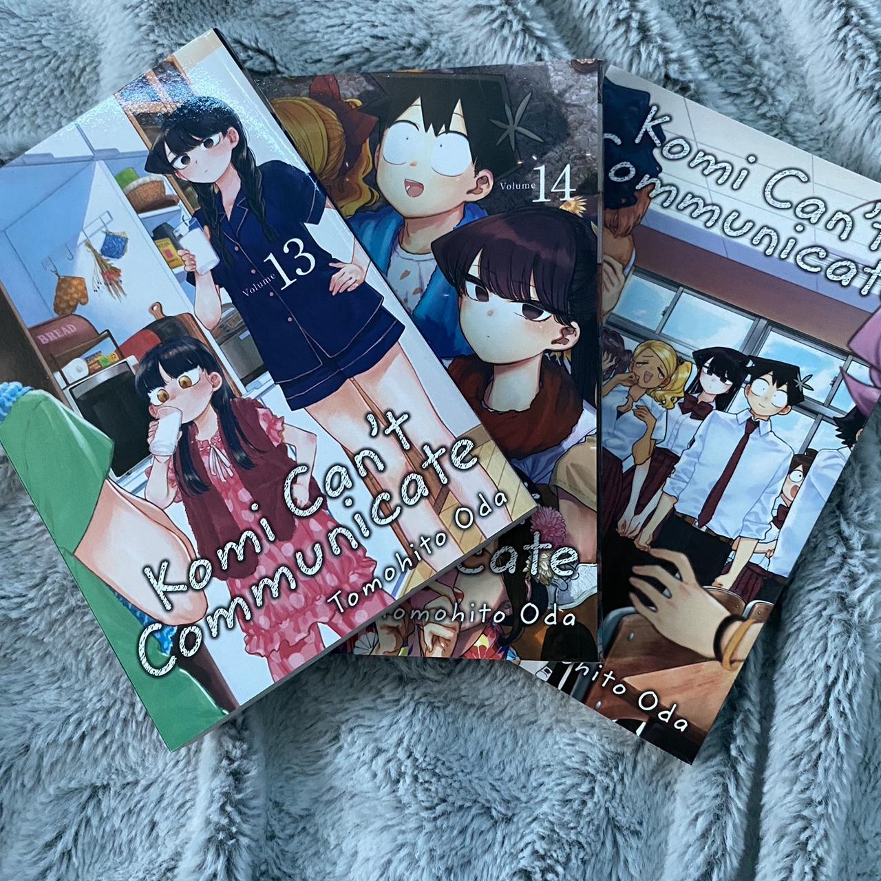 komi cant communicate volumes 13/15 anime... - Depop