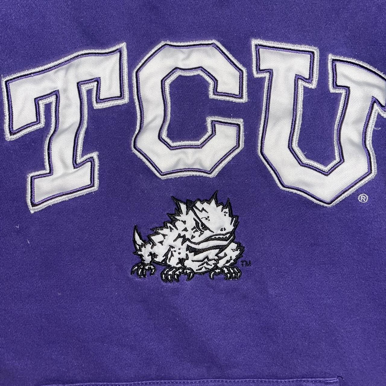 TCU purple hoodie Description: Texas Christian... - Depop