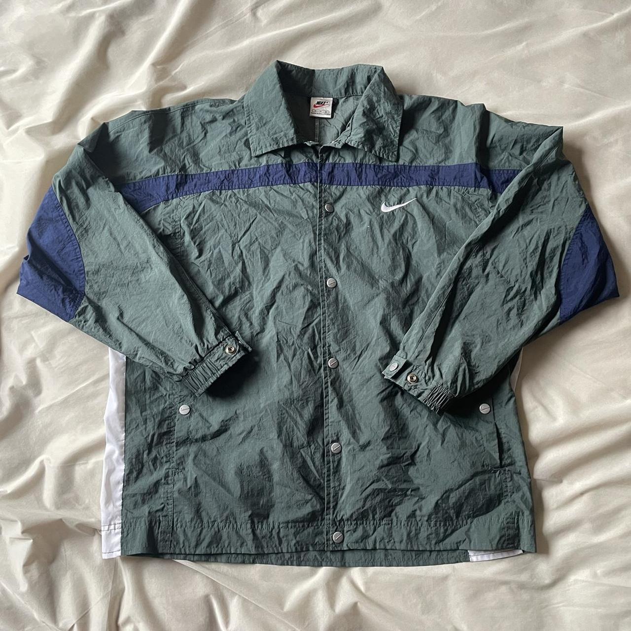 Vintage late 90’s Nike Jacket Men’s size Medium No... - Depop