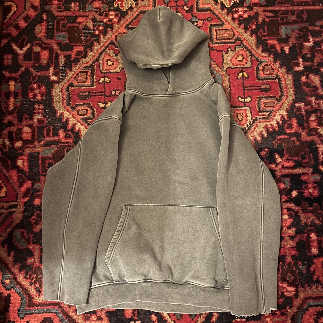 Light Grey Pullover Hoodie size M very soft &... - Depop