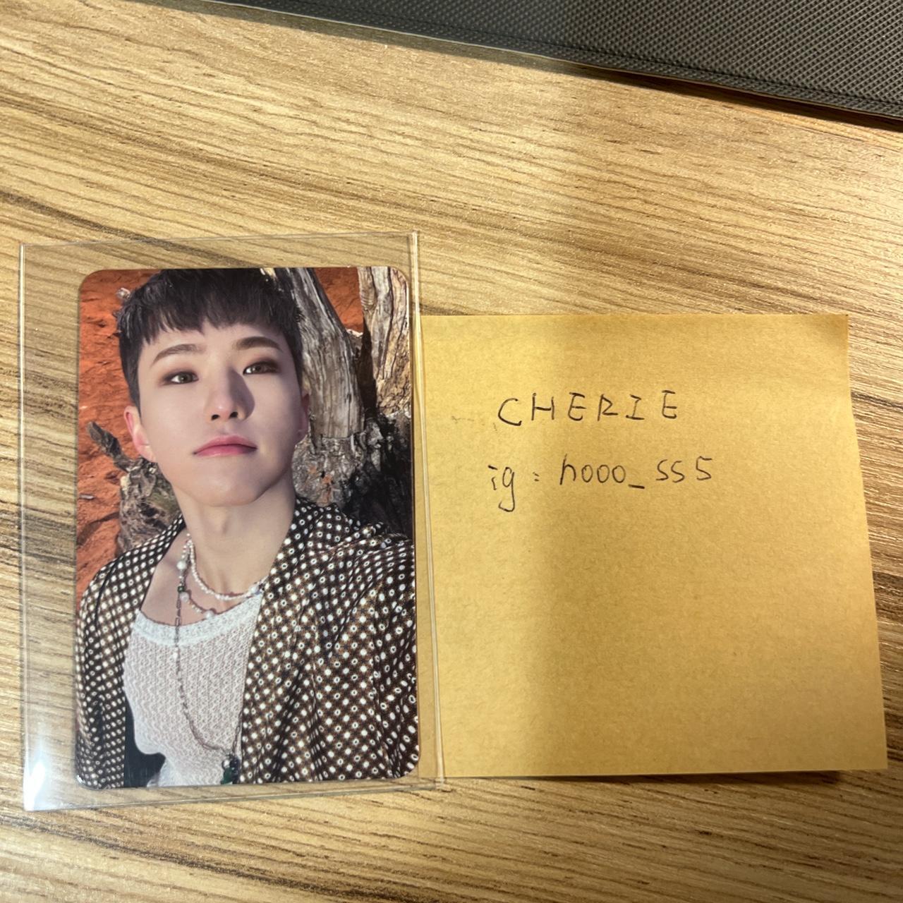 WTS/WWS Hoshi Face The Sun EP3 photocard Will send... - Depop