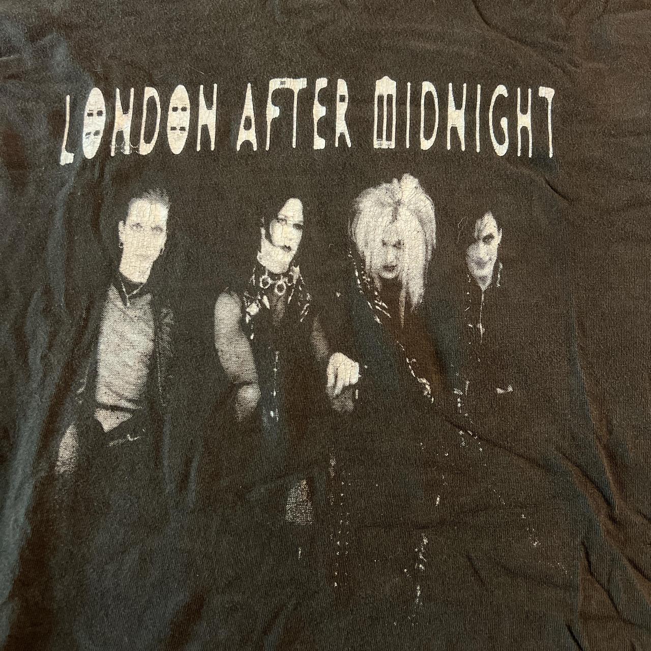 London After Midnight band tee - black and white... | Depop