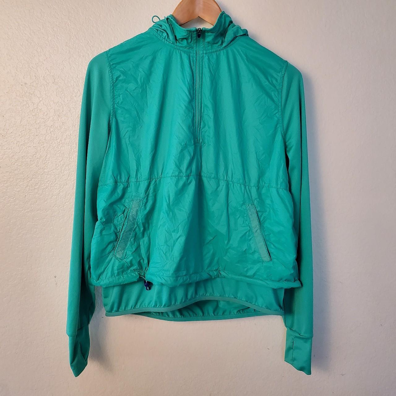 Green Avia Active Hooded Jacket Size is M (8-10) - Depop