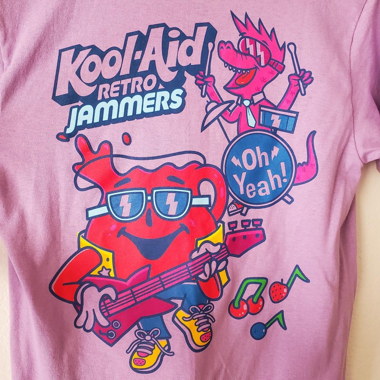 Purple Kool-Aid Retro Jammers Graphic T-shirt - Depop