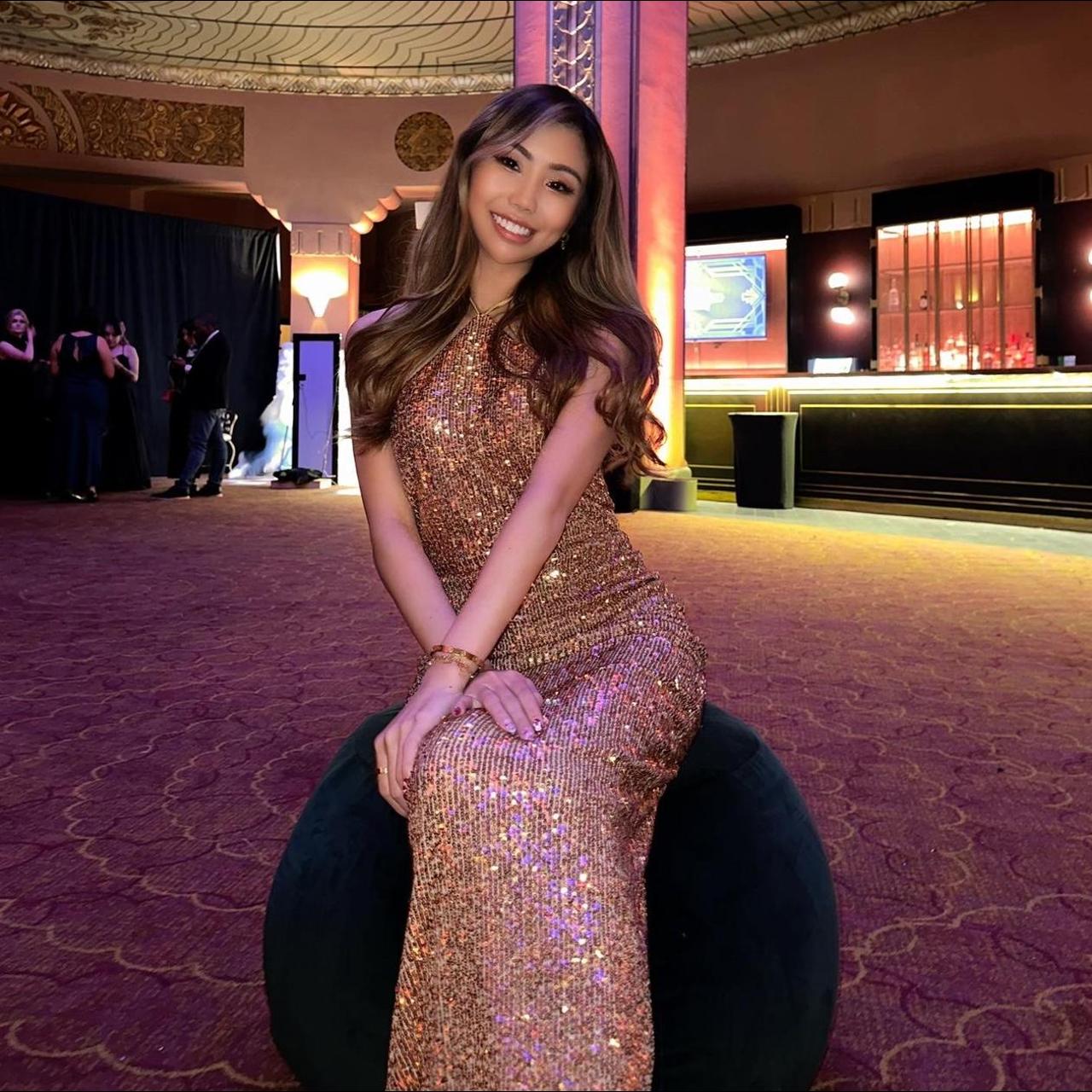 Revolve Nookie Treasure Gown - original price $419 -... | Depop