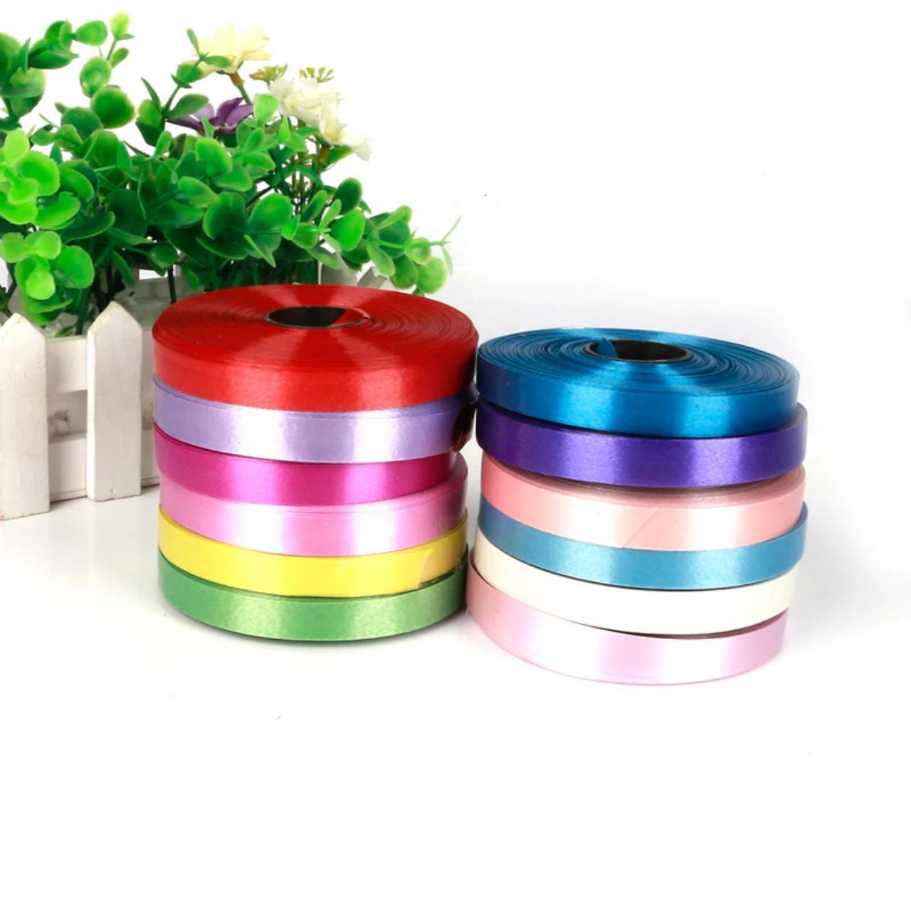 Curling RIBBON 50meter BALOON String Ribon 5mm wide ... - Depop