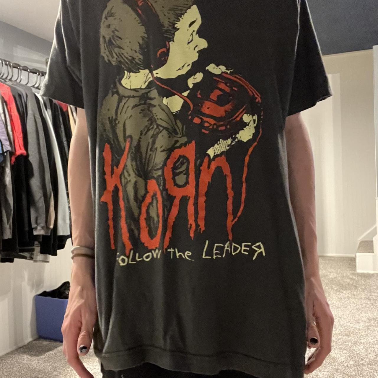 Hot topic korn shirt 🎸 Not tagged but fits like a... - Depop