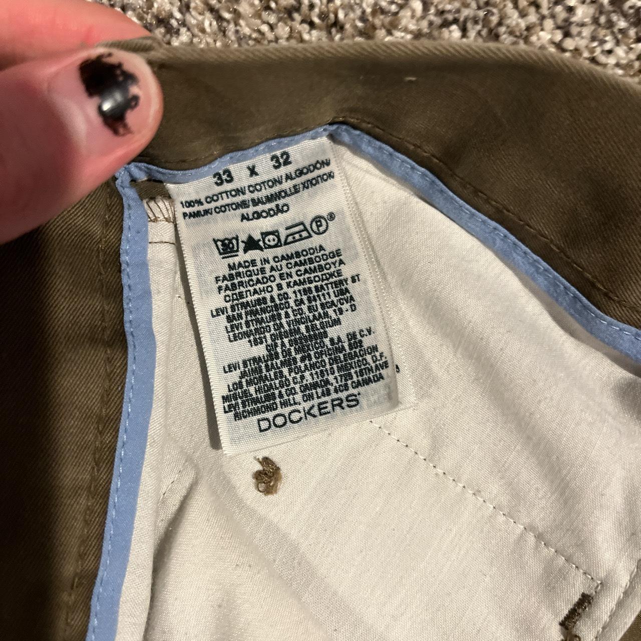 Docker pants size 33x32 Super easy to make fits... - Depop