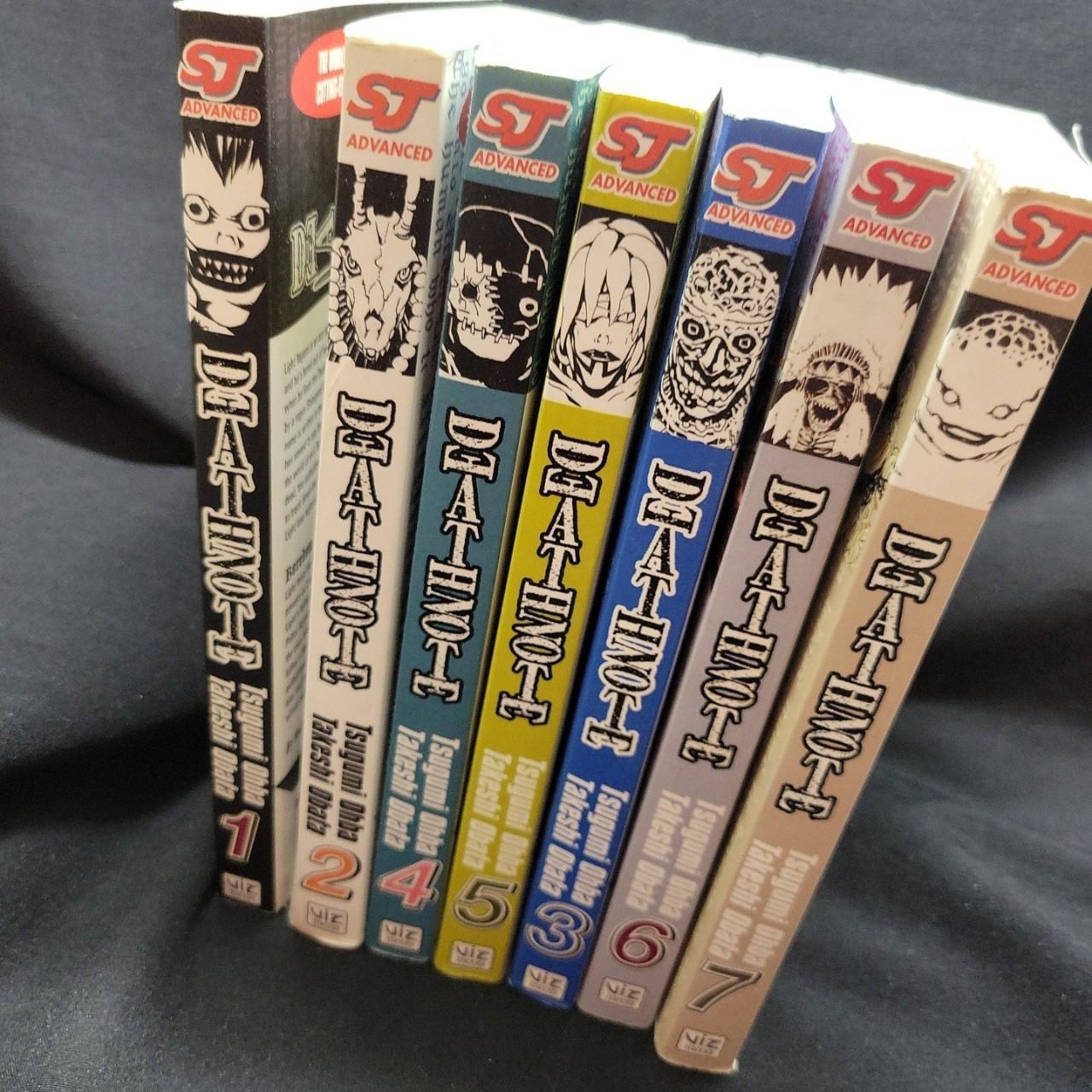 Death Note Manga Shonen Jump Advanced #1-7 English... - Depop