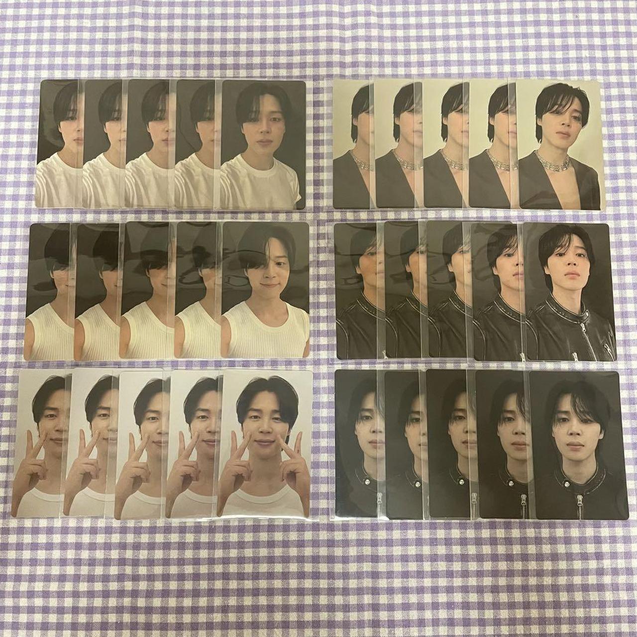 BTS Jimin, Face photocards 🌷 x5 x5 x5 x5 x5... - Depop