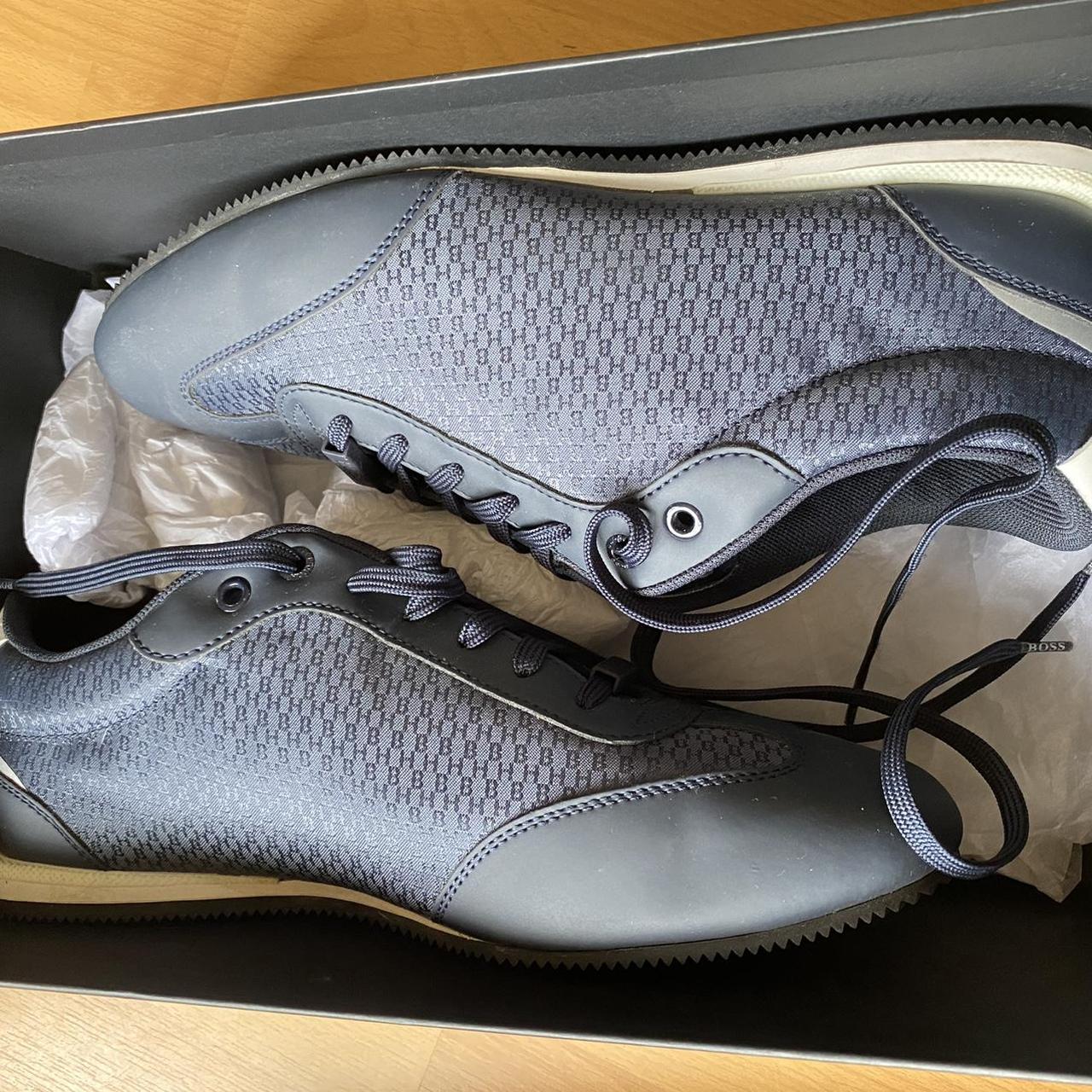 Hugo boss navy shoes - Depop