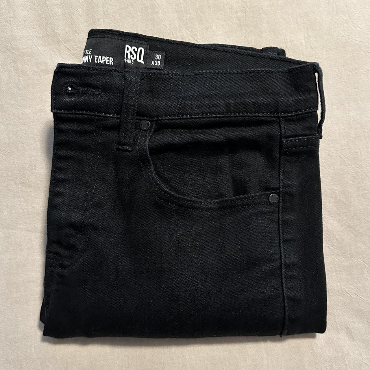 RSQ Men's Black Jeans | Depop