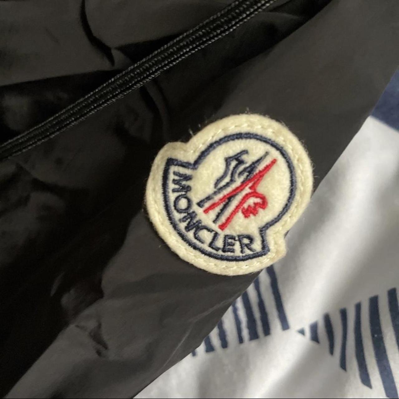 Moncler Black Windbreaker New with tags and labels... - Depop