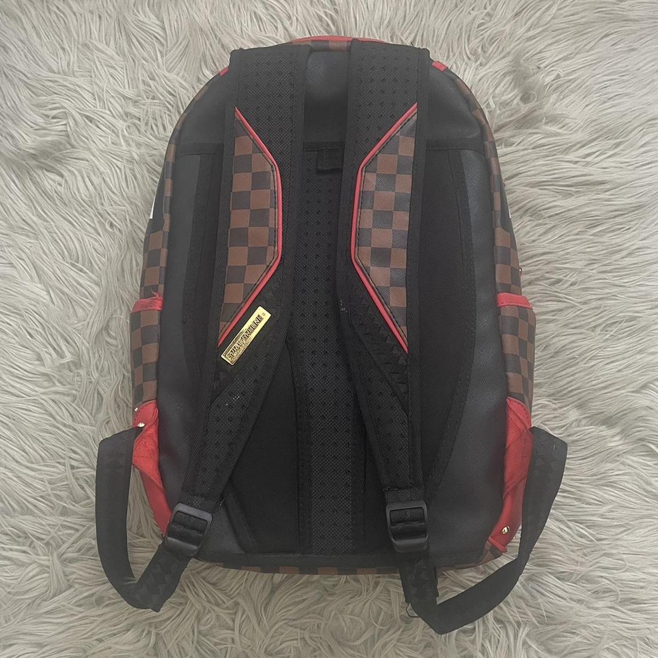 sprayground bookbag (small rips on handle,no... - Depop
