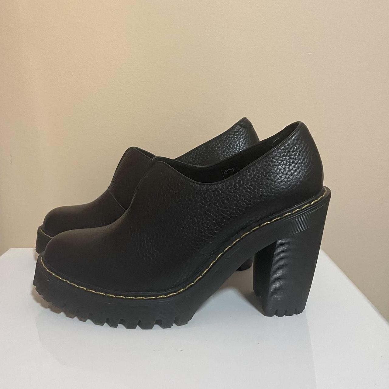 Doc marten platform heel boots - Depop