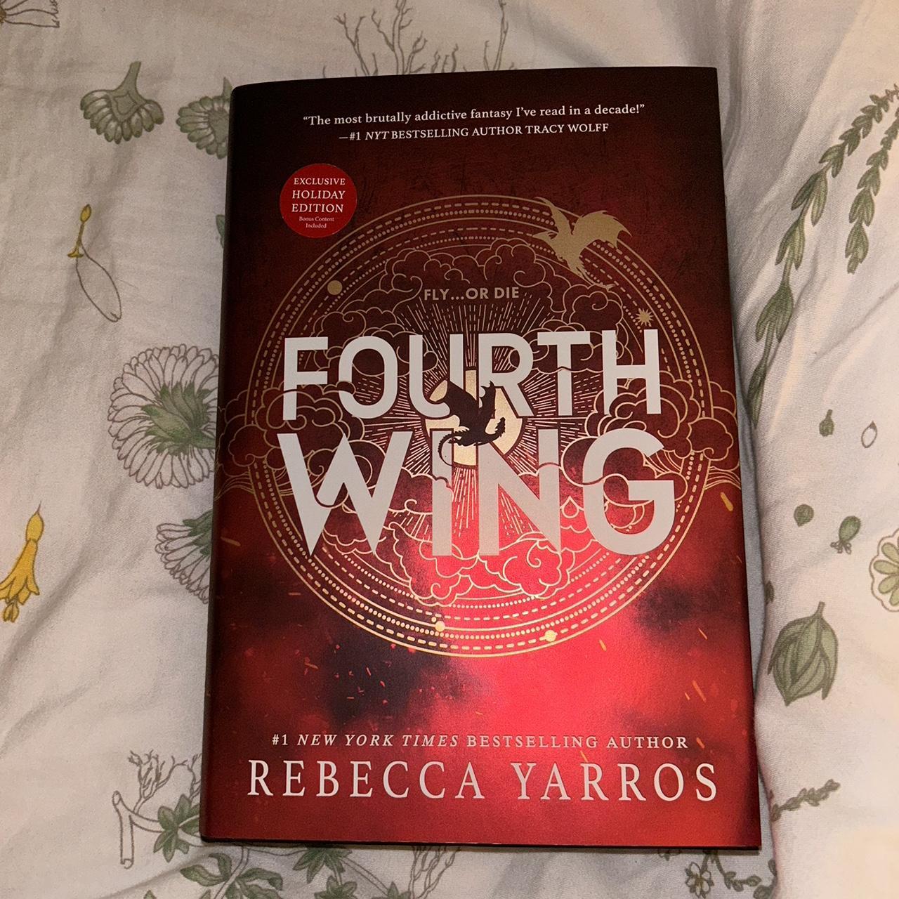 Special Holiday Edition Fourth Wing Sprayed Edges... - Depop