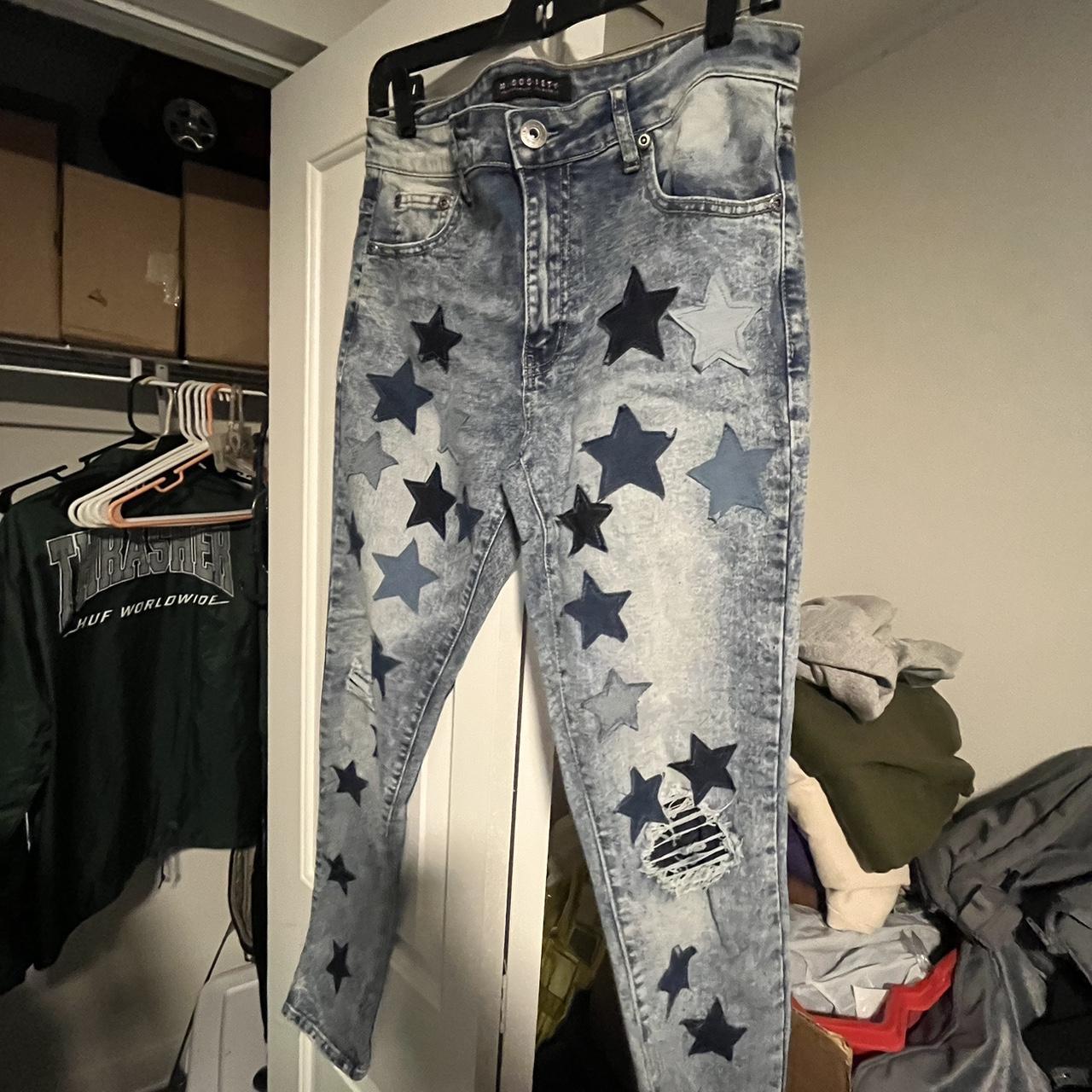 y2k star patch... - Depop