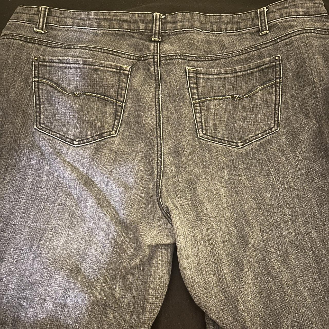 SWAK Designs Women's Grey and Black Jeans | Depop