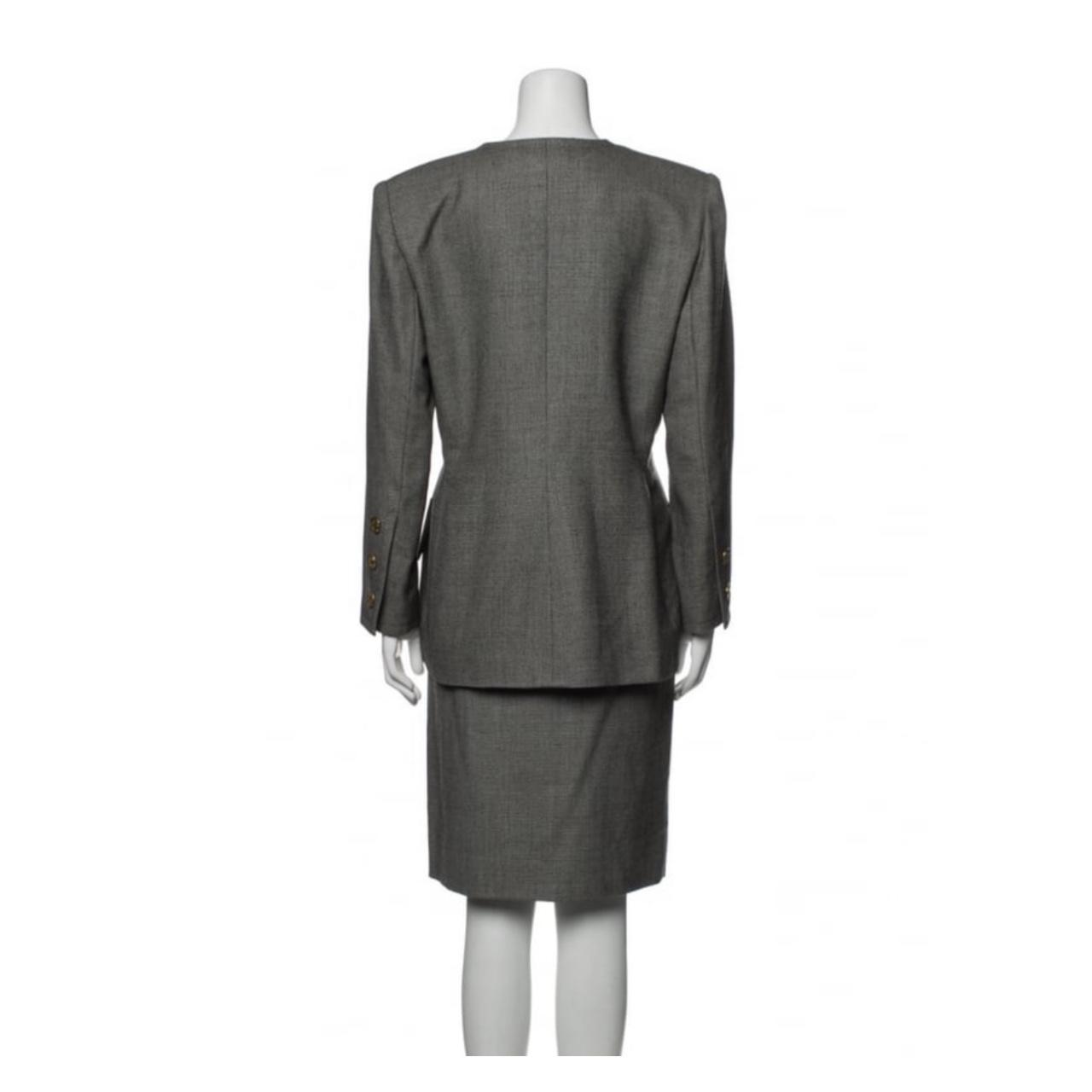 Vintage Givenchy Skirt Suit * Button on right cuff... - Depop